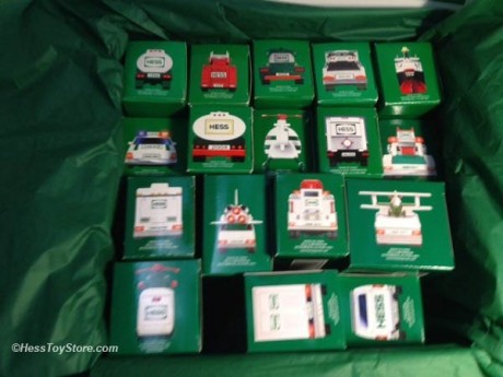 Hess Mini Truck Complete Collection 1998-2014 – Jackie's Toy Store
