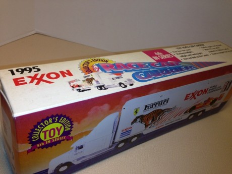 Exxon 1995 Race Car Carrier – Jackie's Toy Store
