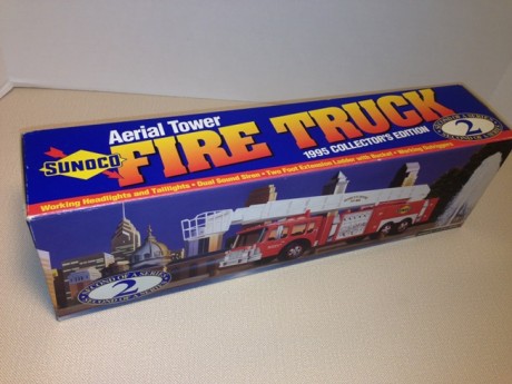 Sunoco 1995 Aerial Tower Fire Truck – Jackie's Toy Store