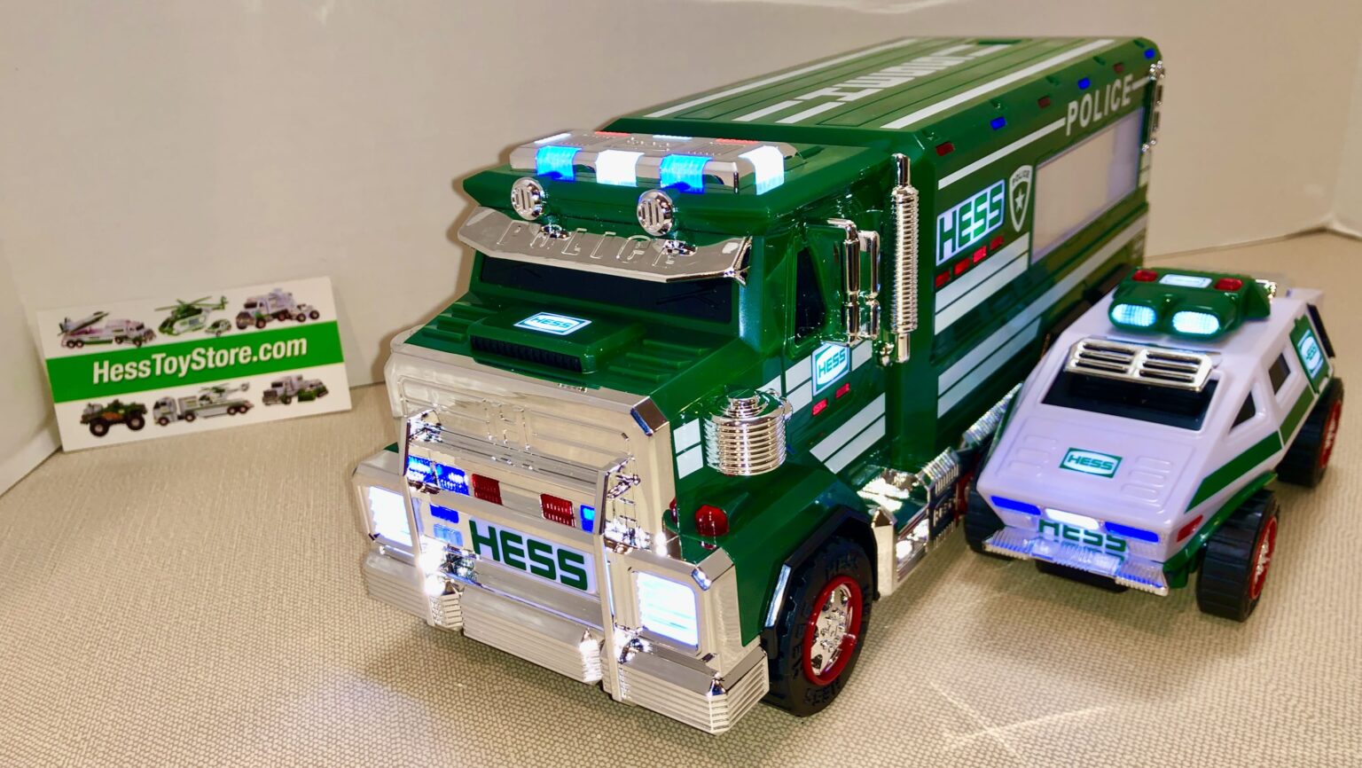 Hess 2023 Police Truck & Cruiser – Jackie's Toy Store